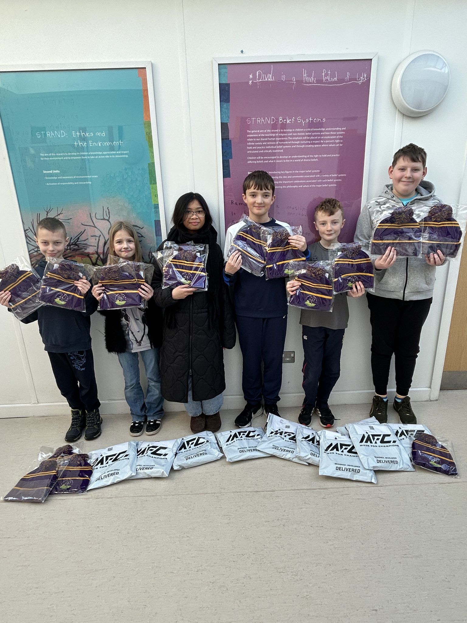 School hats - Trim Educate Together National School